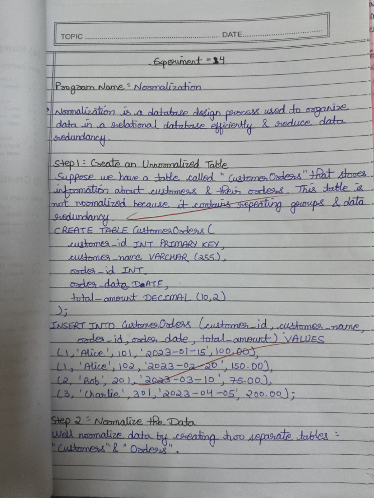 DBMS (4-10) Lab Experiments of Database Management System | PDF | Databases | Data Management ...