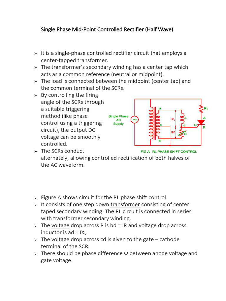 Single Phase Mid | PDF | Rectifier | Power Electronics