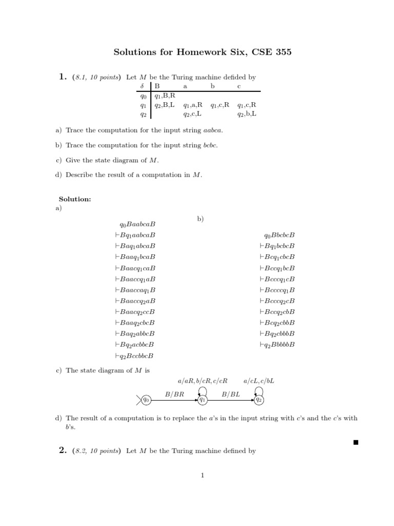 Turing Machine | PDF | Theoretical Computer Science | Mathematical Logic