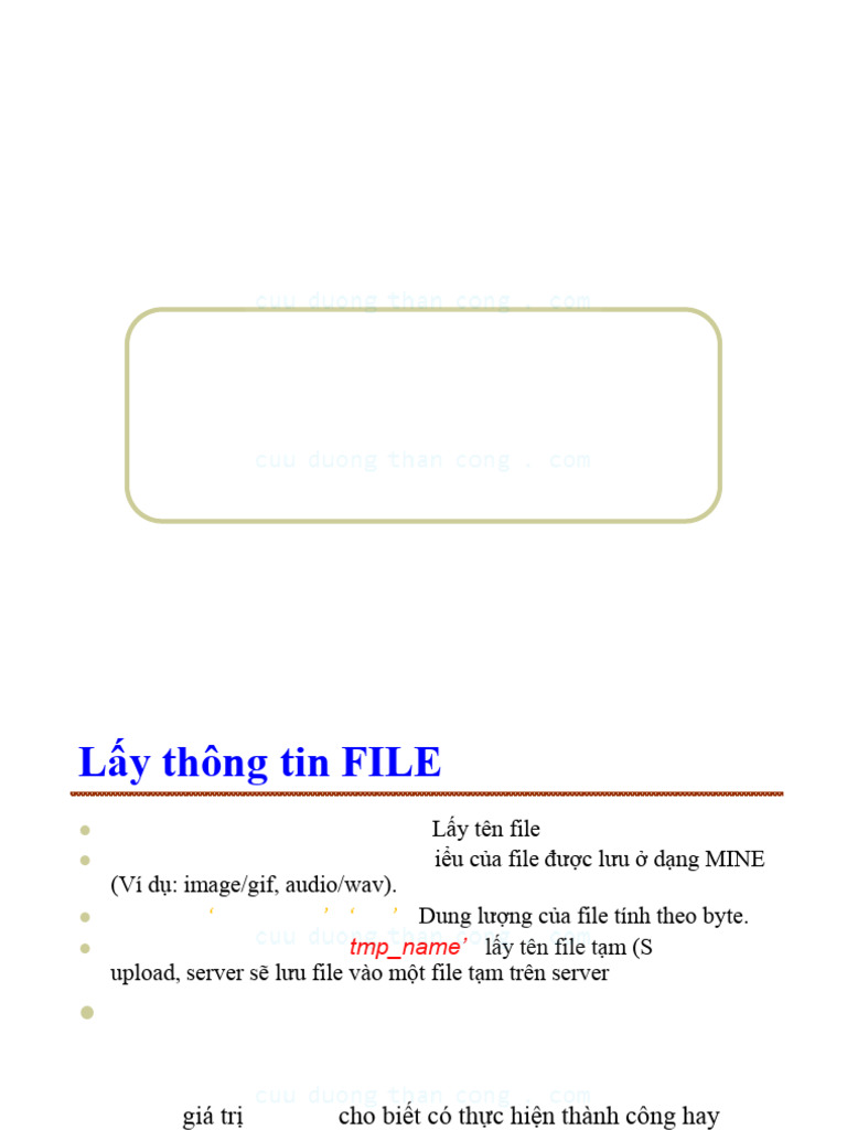 Lap Trinh Web - Uploadfile | PDF