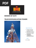 Water Tower Truss Design Project | PDF | Truss | Force