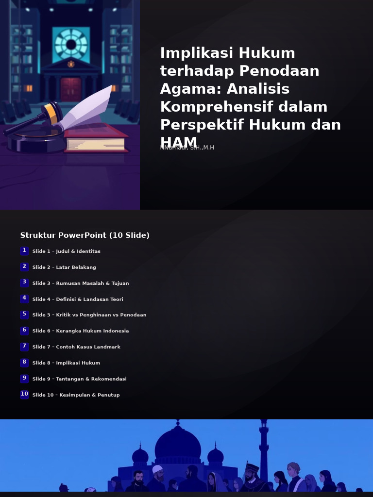 Implikasi Hukum Terhadap Penodaan Agama Analisis Komprehensif Dalam ...