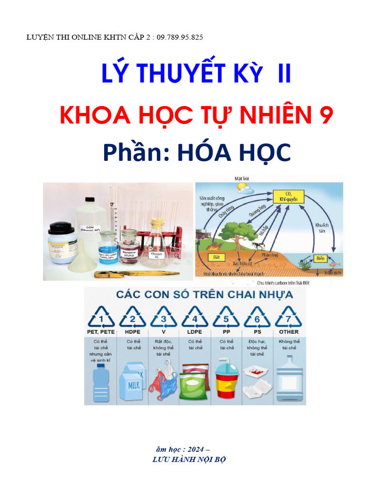 Khtn 9 Ôn Thi Kỳ 2 Tóm Tắt Lý Thuyết | PDF
