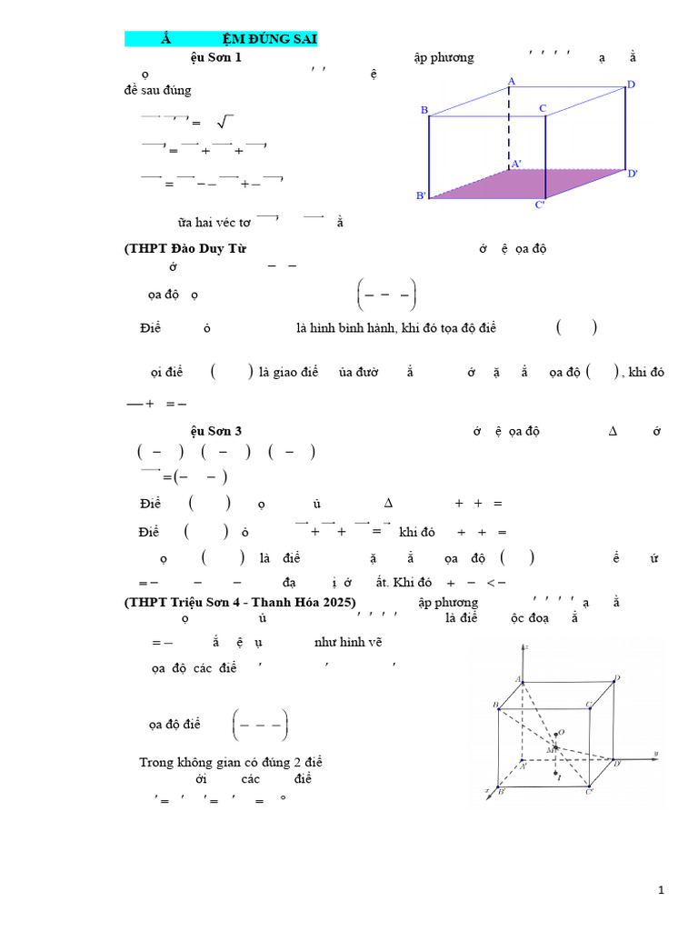 D. Trac Nghiem Dung Sai - CH | PDF