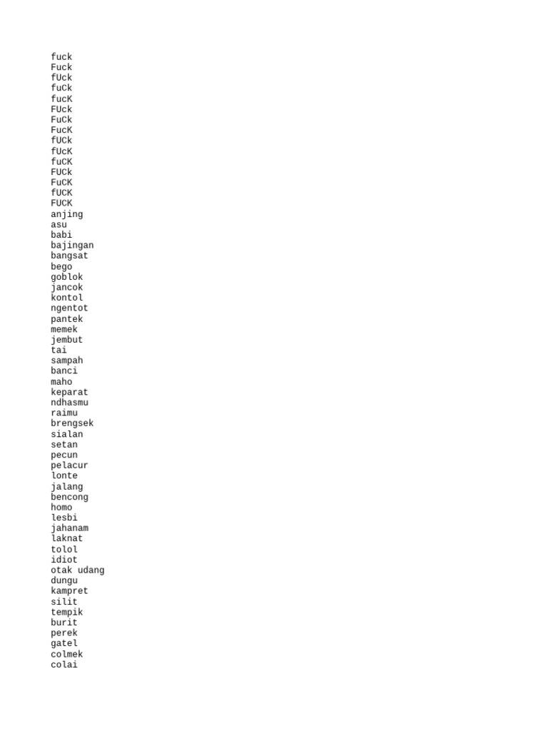 Bad Words | PDF | Homosexuality | Intimate Relationships