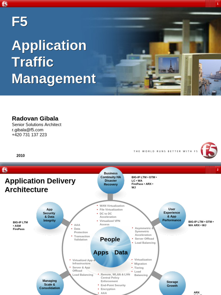 Application Traffic Management | PDF | Transmission Control Protocol ...