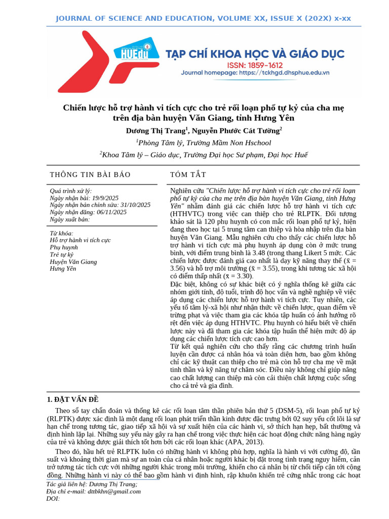 Bài Báo Khoa Học | PDF