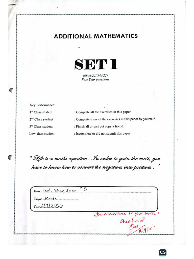 Set 1 Junn | PDF