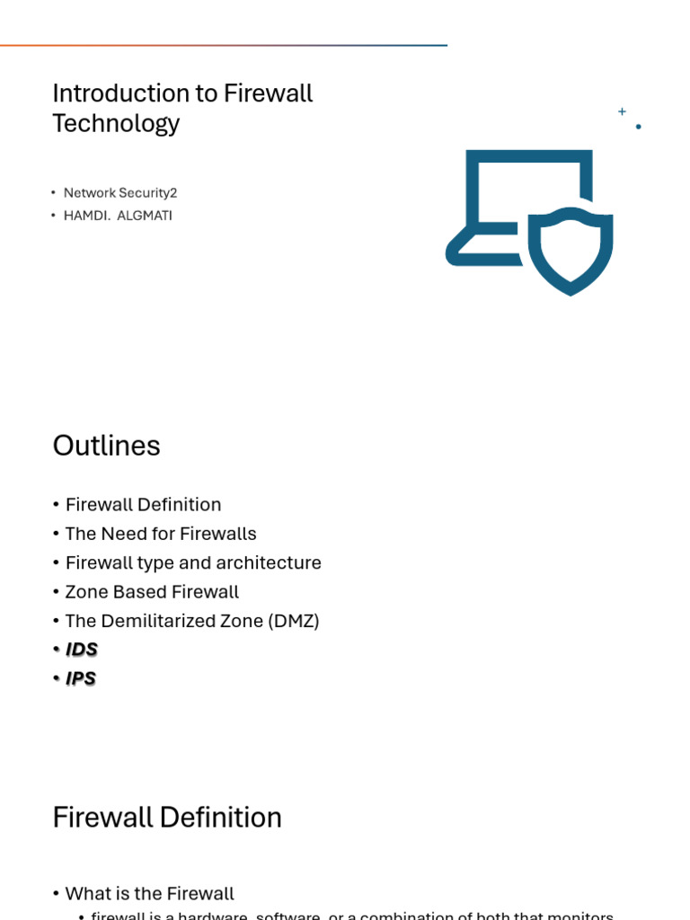 Understanding Firewall Technology Basics | PDF | Firewall (Computing ...