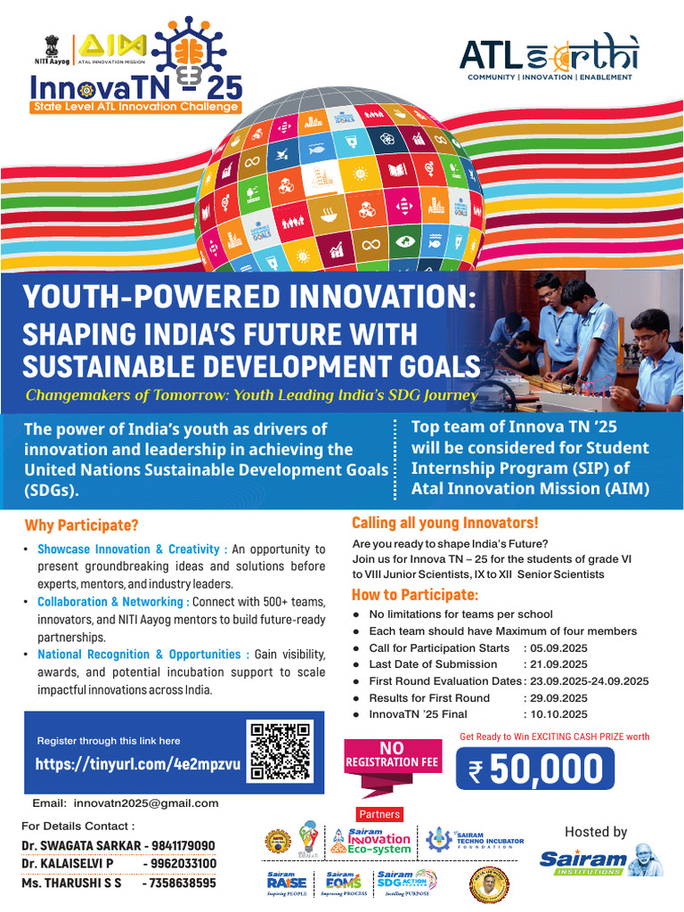 Atal - Innovatn 2025 Poster | PDF | Innovation | Human Communication