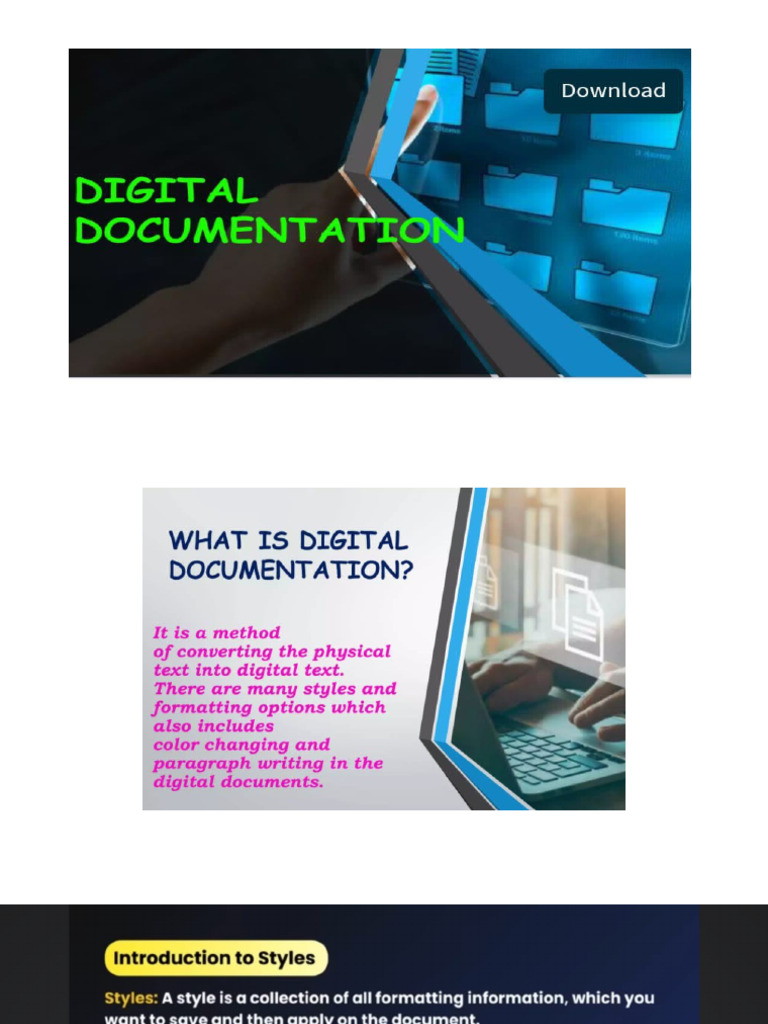 Digital Documentation | PDF