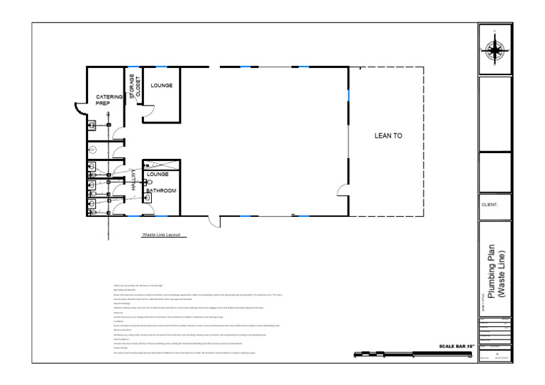 Client Waste Line Pipe | PDF | Plumbing | Pipe (Fluid Conveyance)