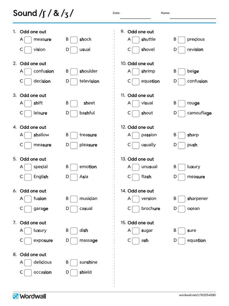 Odd One Out Word Game Challenges | PDF