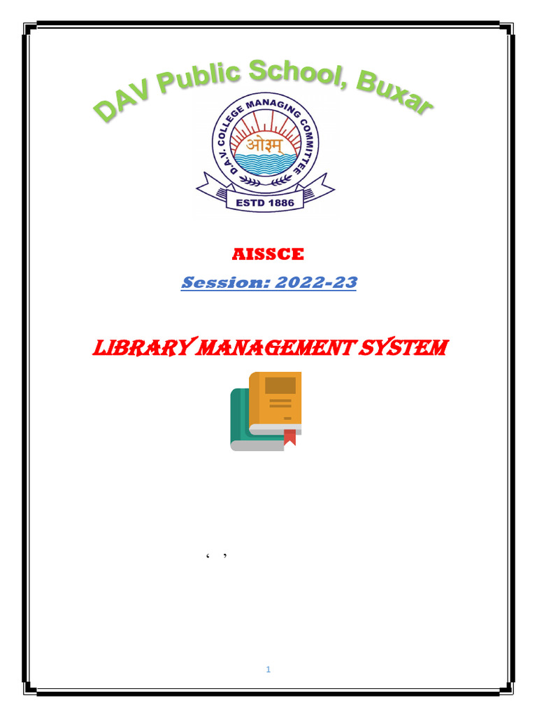Library Management System Project Report | PDF | Software Testing ...