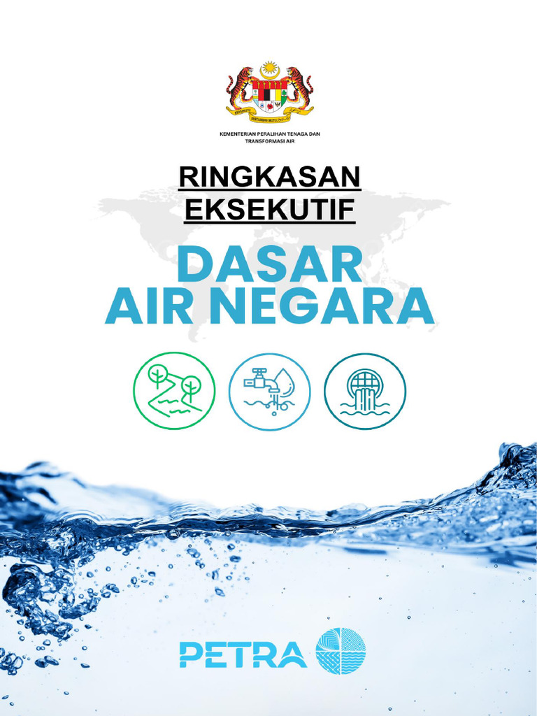 The National Water Policy An Executive Summary 1754403244 | PDF