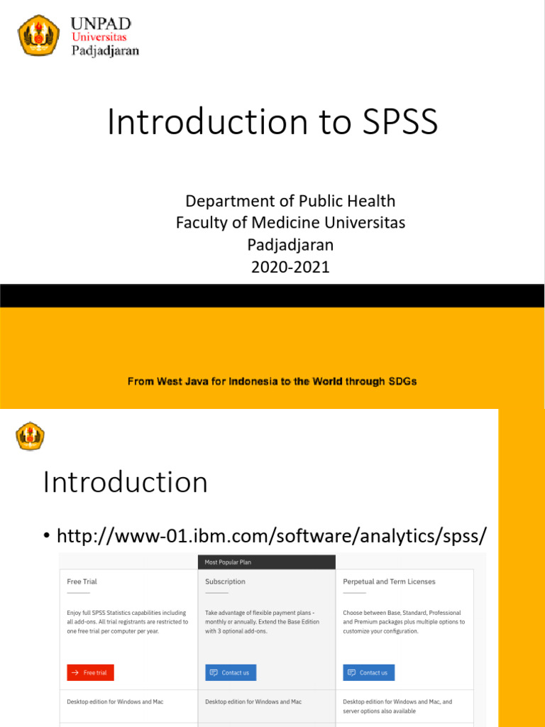 Materi Lab Activity Introduction to SPSS | PDF