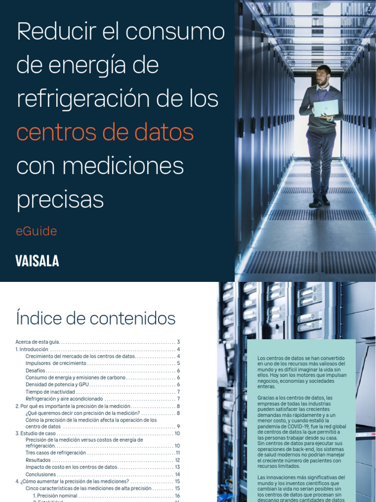 Reducir El Consumo de Energía de Refrigeración de Los Centros de Datos ...