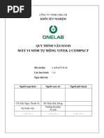 [Lab.qtvh.47]-Qtvh Máy Cấy Máu Bactalert 3dtm v.1.0 | PDF
