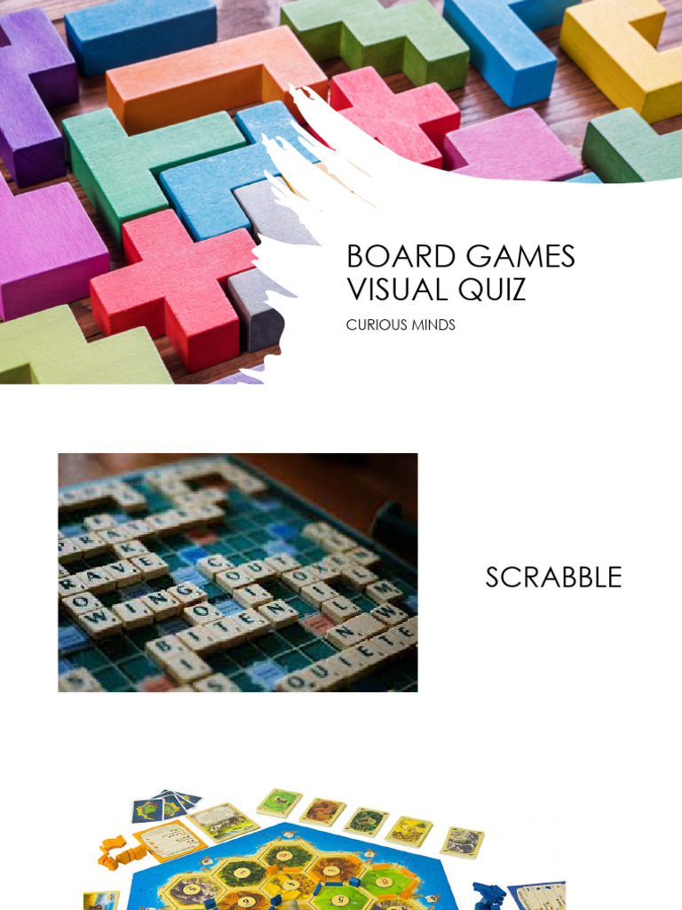 Board Games Visual Quiz | PDF