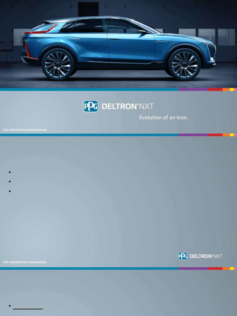 PPG Deltron NXT Product Enhancements | PDF | Color