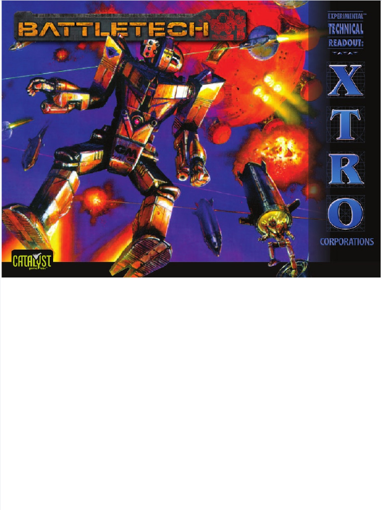 Battletech XTRO Corporations | PDF | Battle Tech | Gun Turret