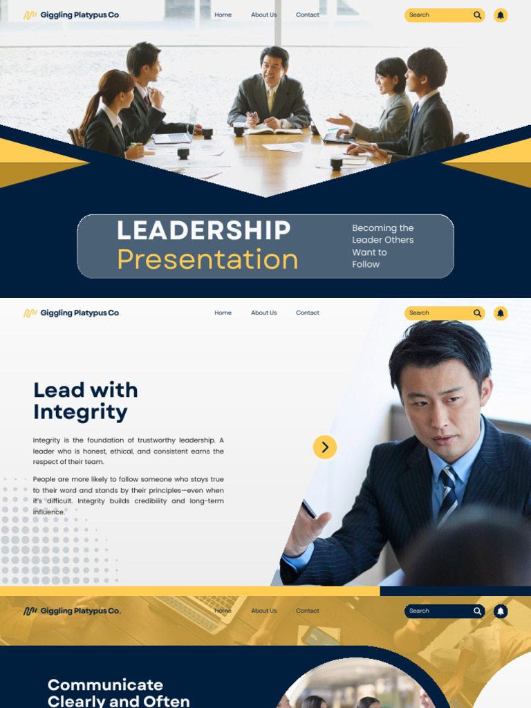 Contoh 1 | PDF | Leadership | Integrity