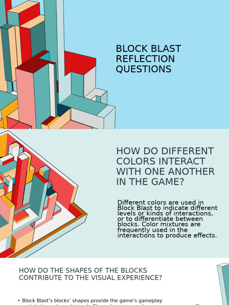 Block Blast Reflection Questions | PDF