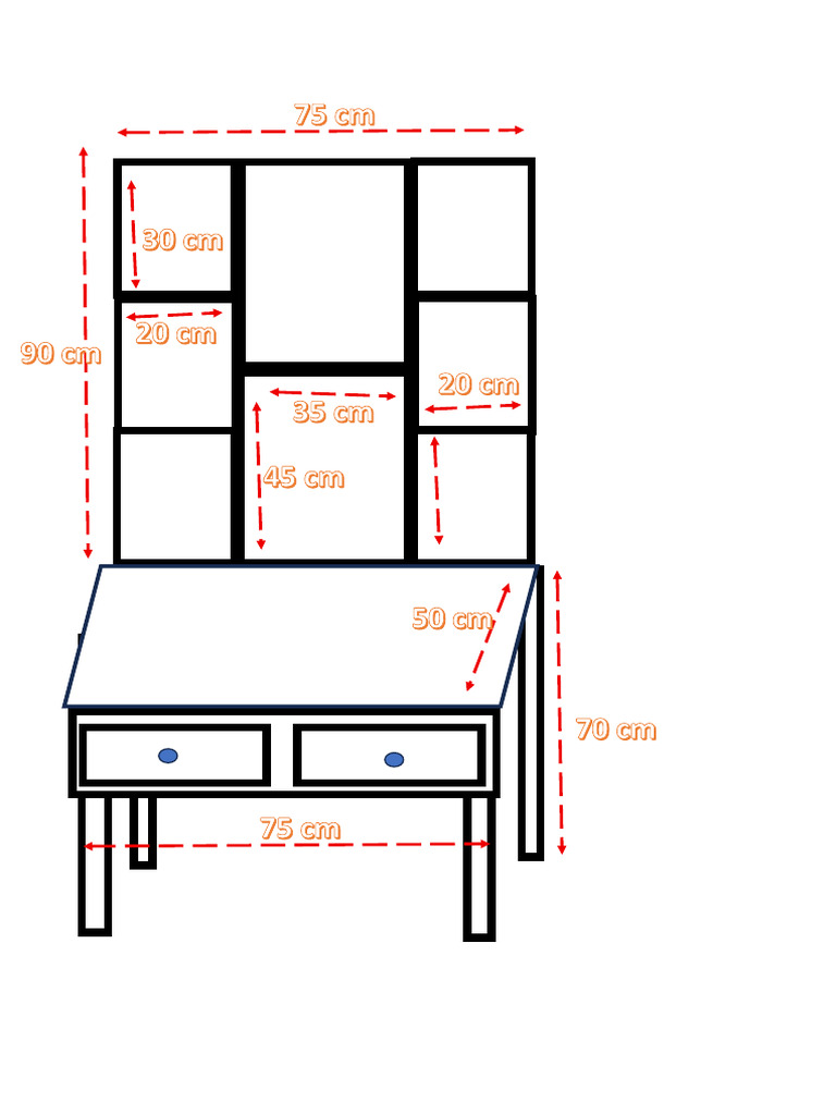 rancangan meja | PDF