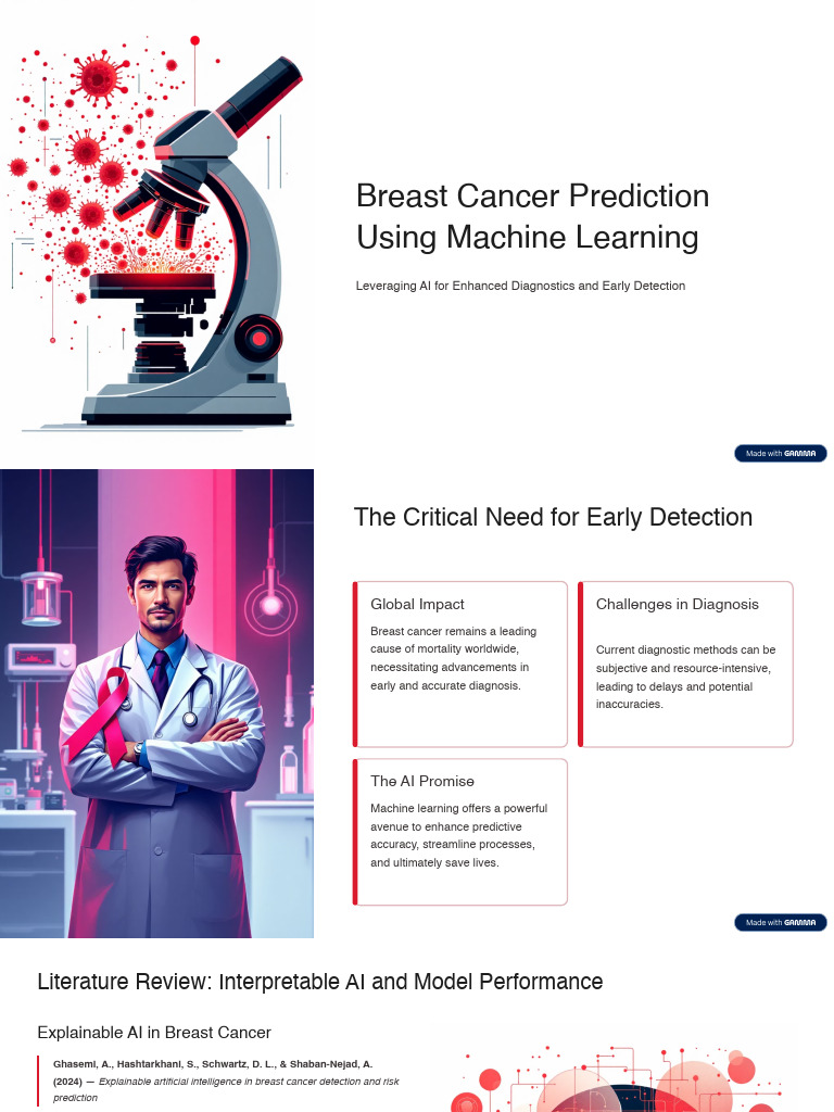 Breast Cancer Prediction Using Machine Learning | PDF | Machine ...