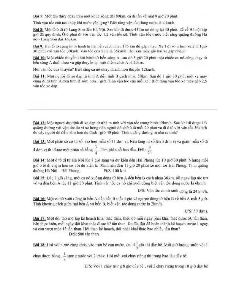 L8-Giai Bai Tap Bang Cach Lap Phuong Trinh | PDF