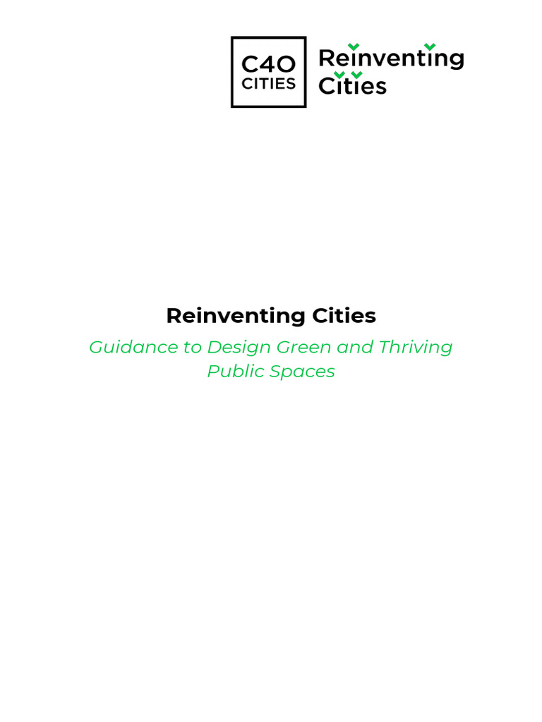 Eng Guidance To Design Green and Thriving Public Spaces - Reinventing ...