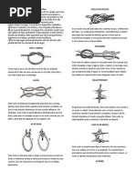 NUDOS Clase Amigo CONQUISTADORES | PDF | Nudo | Cuerda