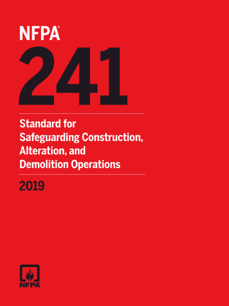 Nfpa 241-2019 | PDF