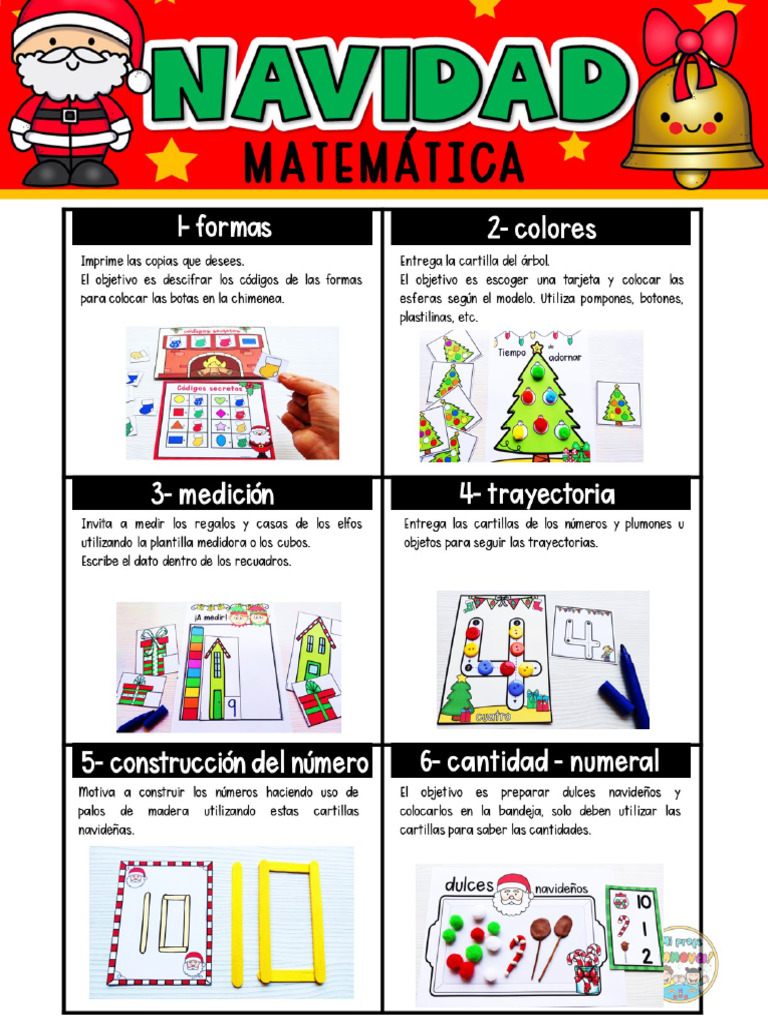 Matematica Navidad (1) | PDF | Navidad | Observancias de diciembre