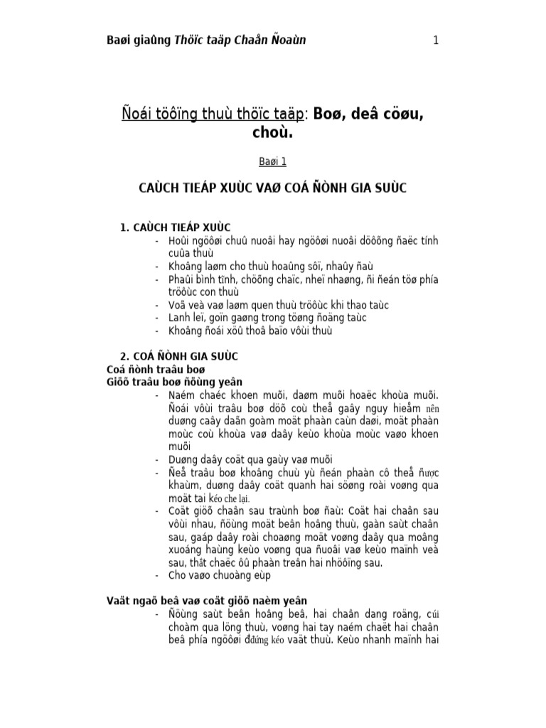 Bai Giang Thuc Tap Chan Doan | PDF