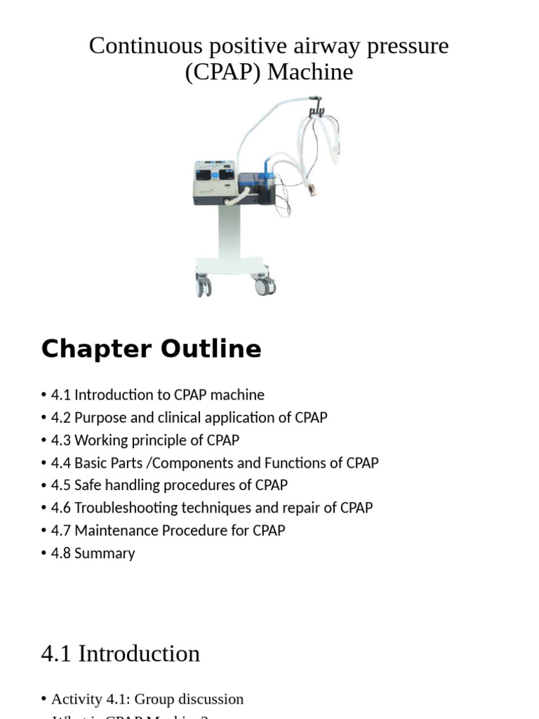 CPAP User PPT Final | PDF | Respiration | Pulmonology