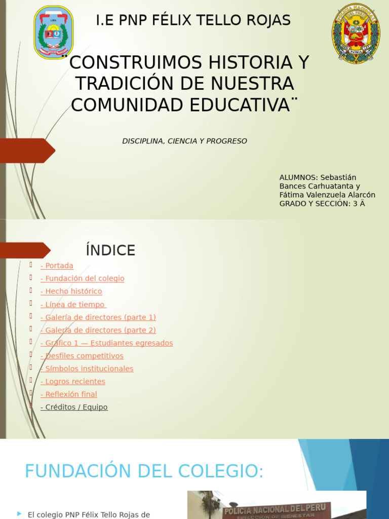 3a - Bances y Valenzuela - Proyecto Historia | PDF | Educación Secundaria