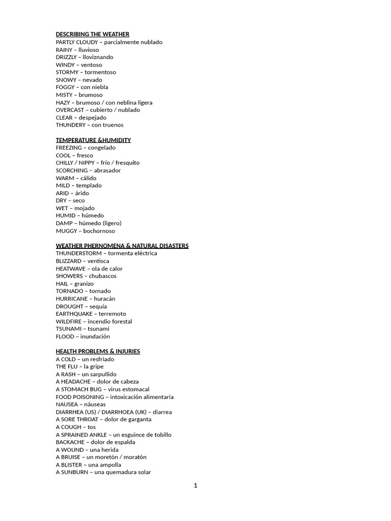 Vocabulario Bplus | PDF | Internet