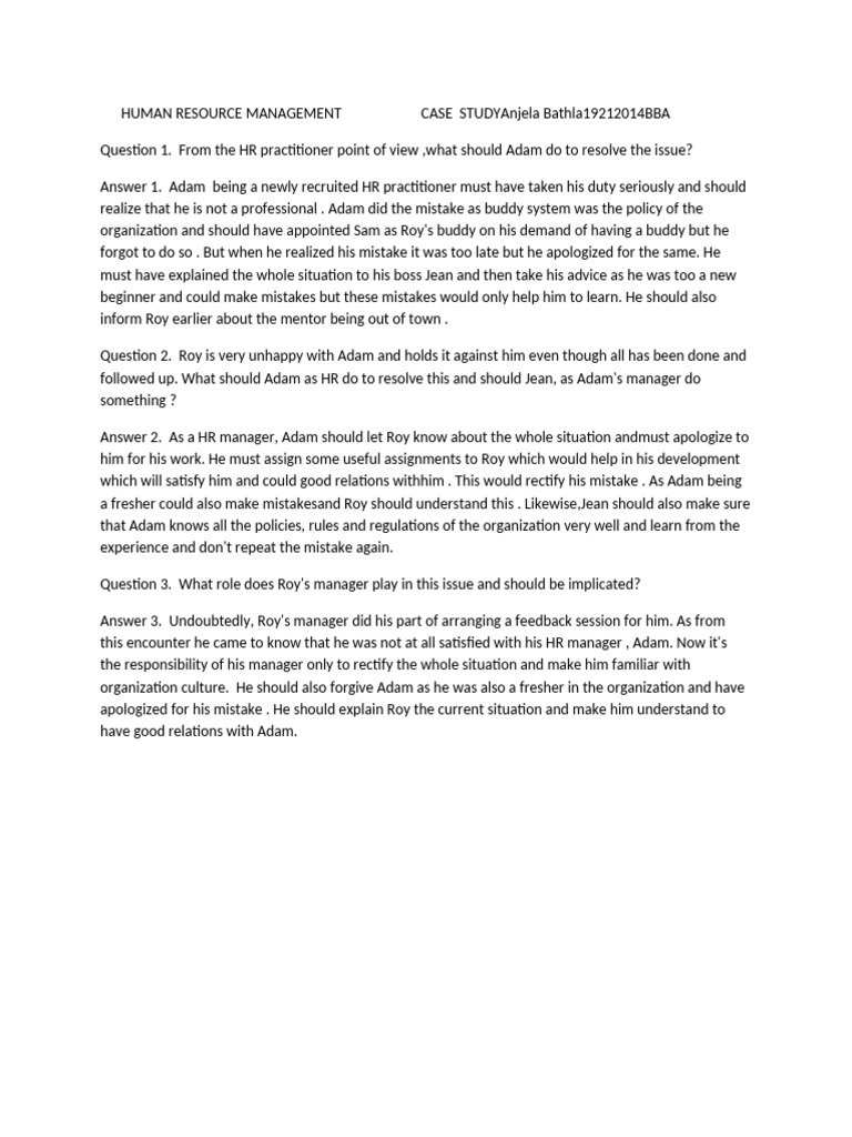 Human Resource | PDF