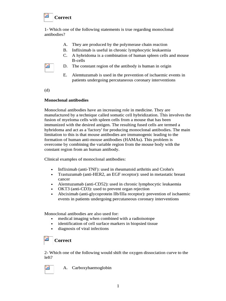 eMRCP -Basic1 | PDF | Sensitivity And Specificity | Complement System