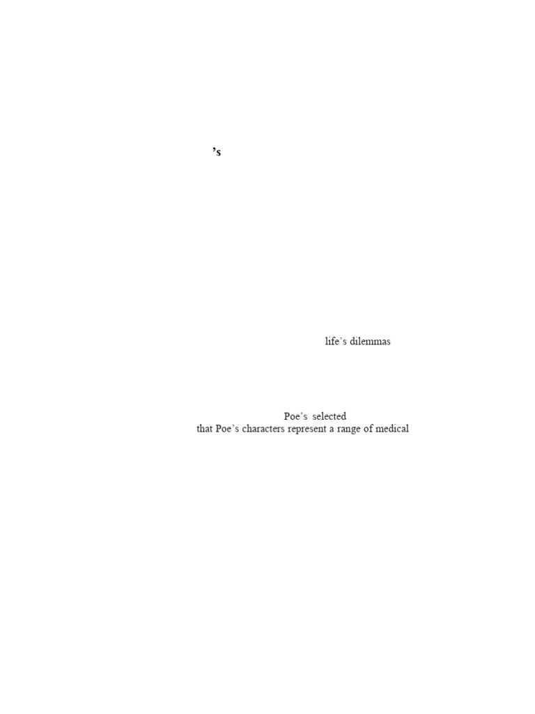 4 Psychological Aberration, Obsession, and Horror in Edgar Allan Poe's ...