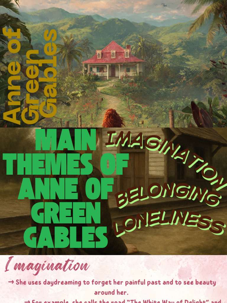 Main Themes in Anne of Green Gables | PDF | Anne Of Green Gables