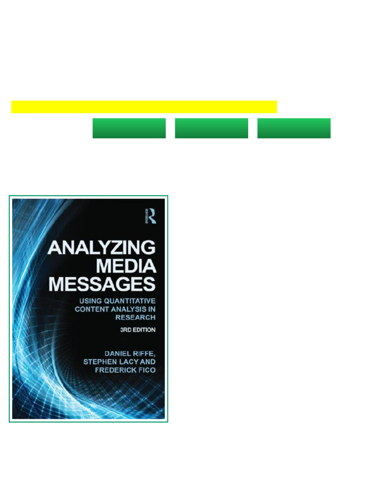 Analyzing Media Messages Using Quantitative Content Analysis in ...