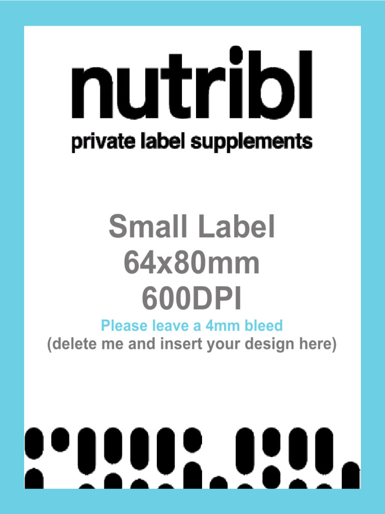 Custom Label Sizes and Specifications | PDF