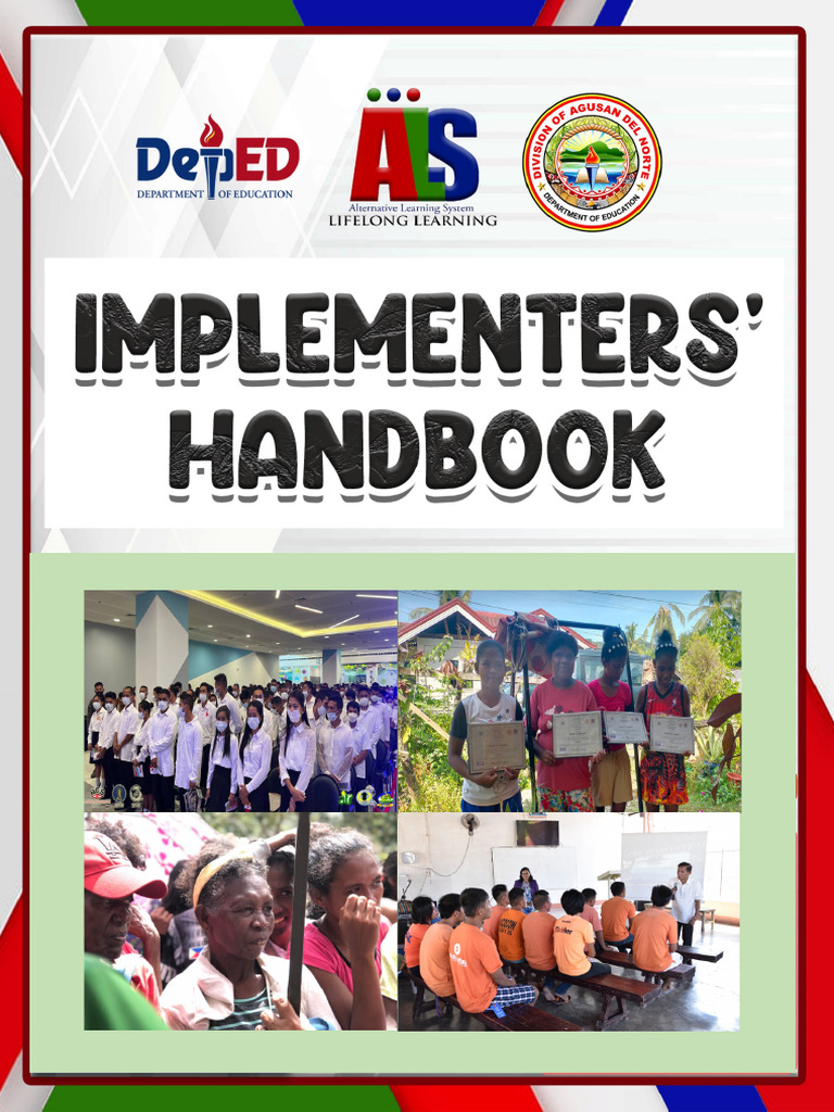 ALS Implementers' Handbook | PDF | Educational Assessment | Learning