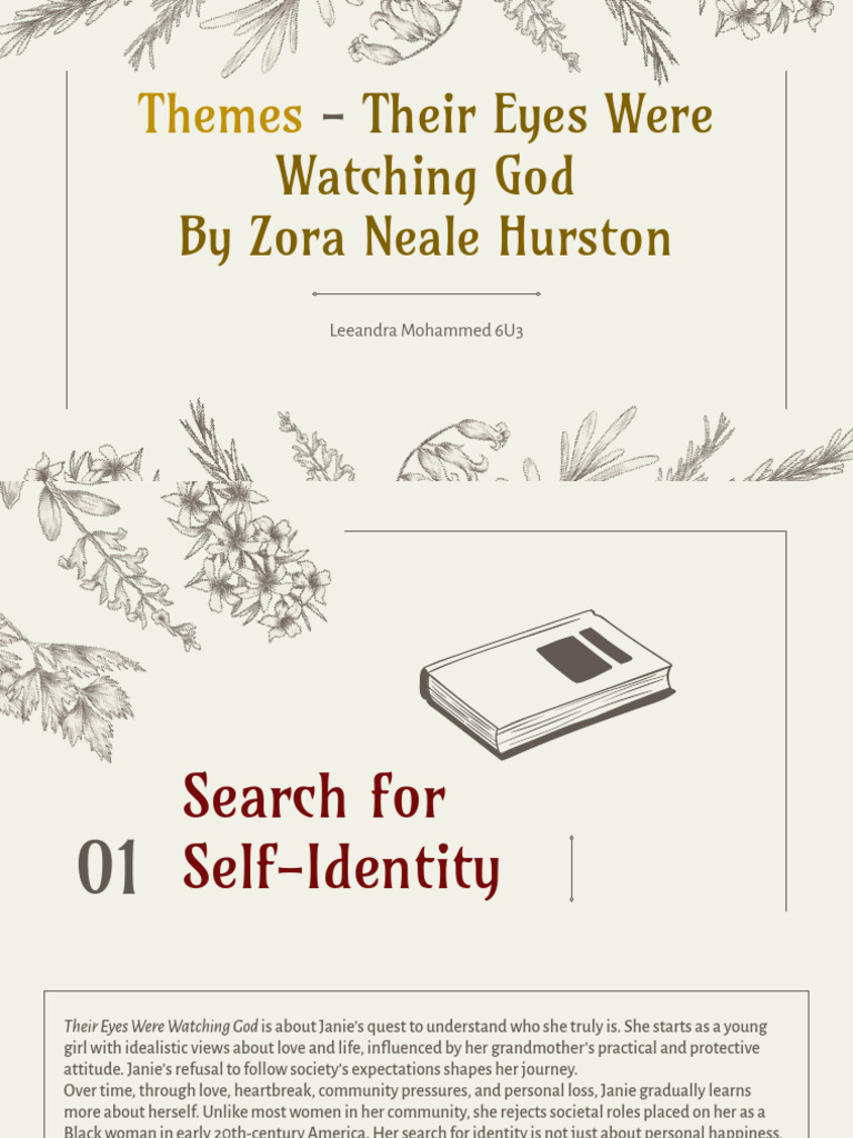 Themes in Their Eyes Were Watching God | PDF | Social Psychology