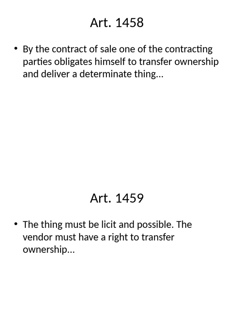 Sales Law Full PPT V1 | PDF