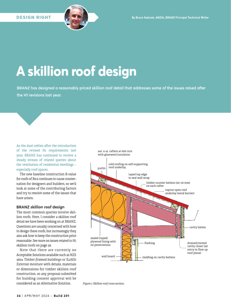 Optimized Skillion Roof Design Guide | PDF | Roof | Building Insulation