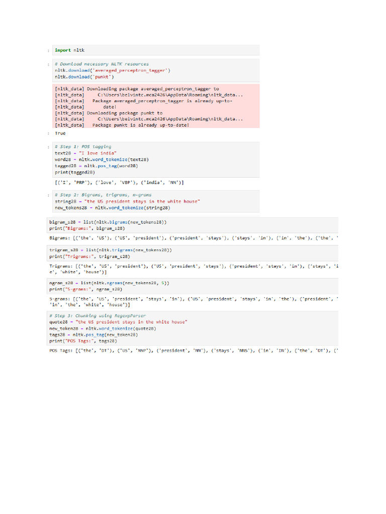 NLTK | PDF