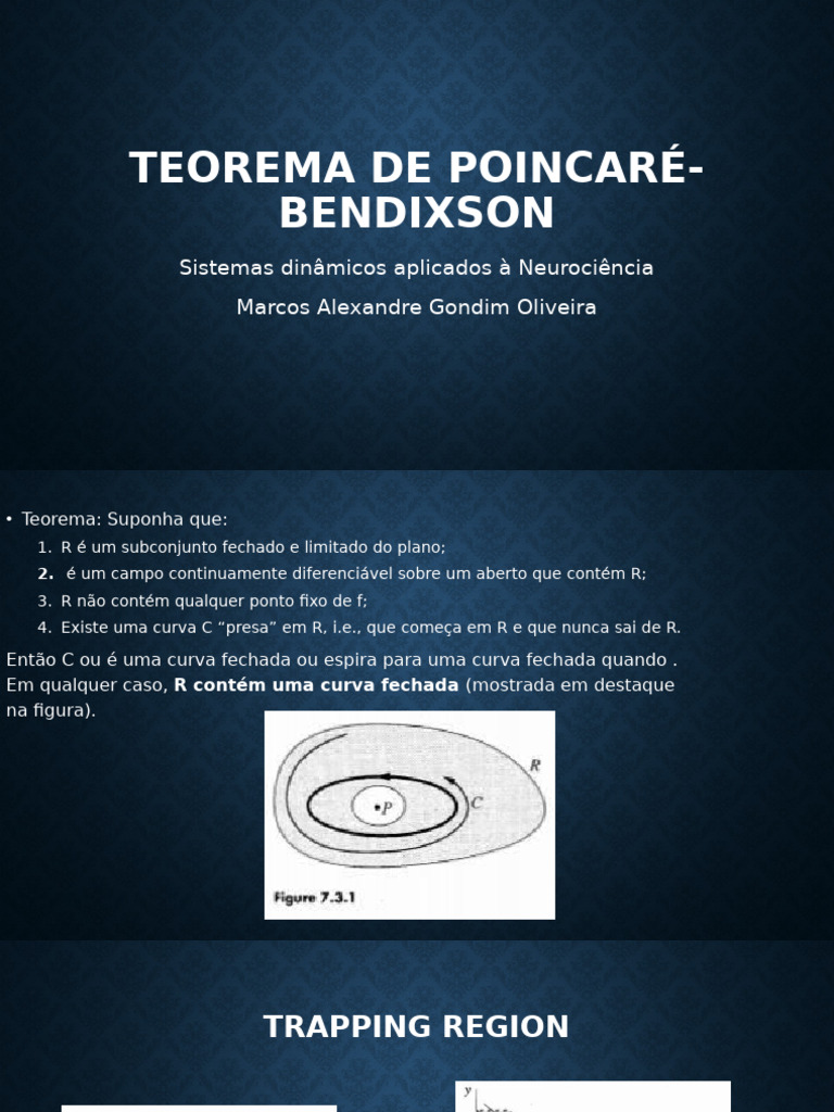 Teorema de Poincaré-Bendixson | PDF